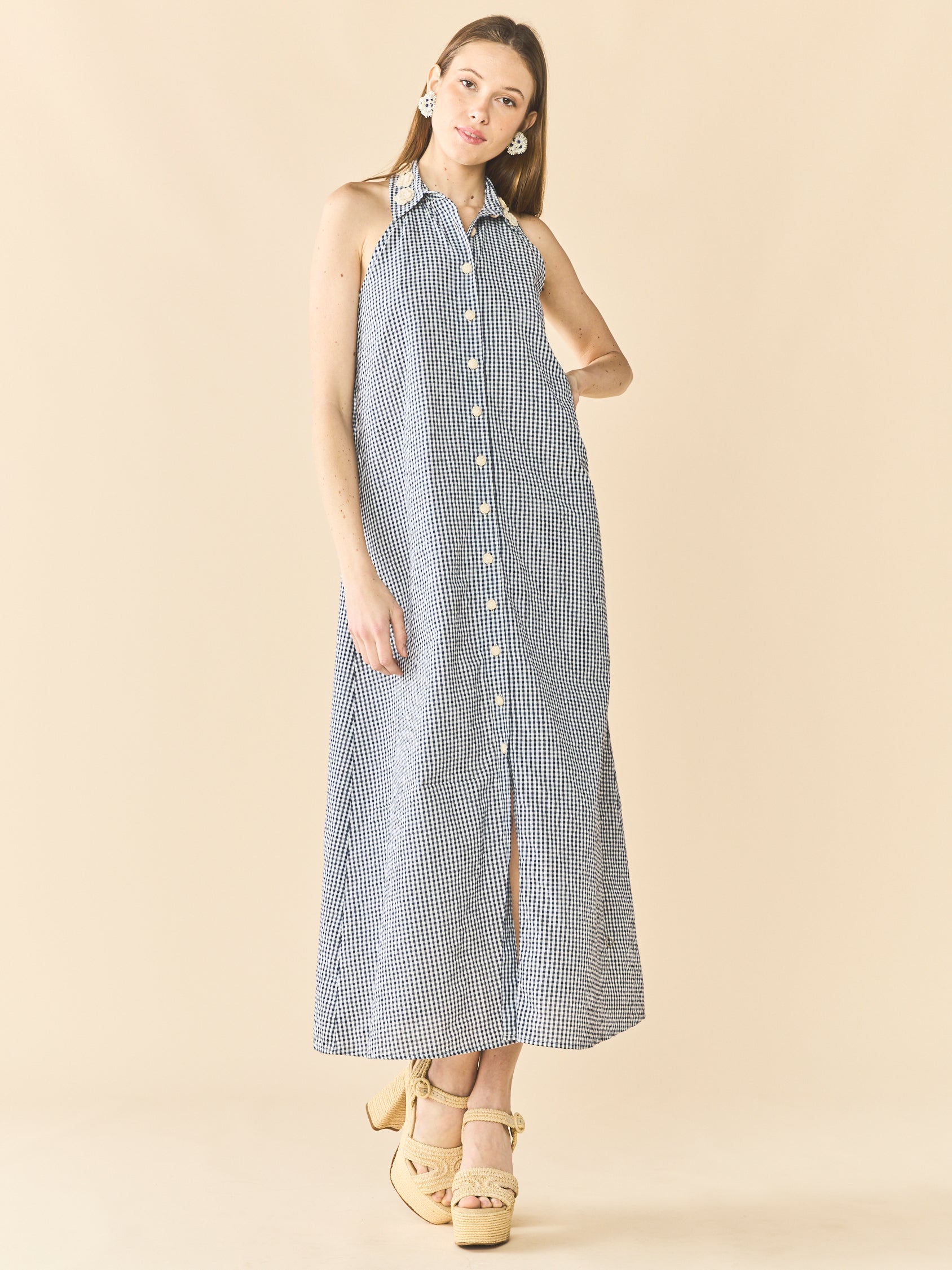 Cami Collar Dress x Rainey Collaboration – Eddy